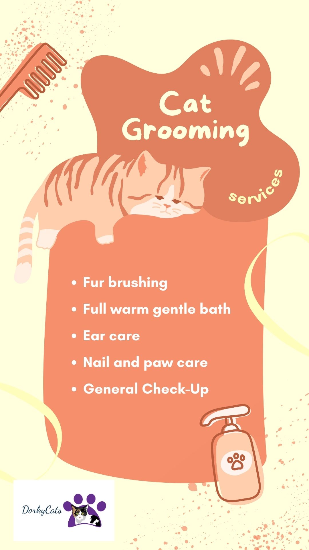 5+ BENEFITS OF REGULAR GROOMING FOR YOUR CAT - DorkyCats
